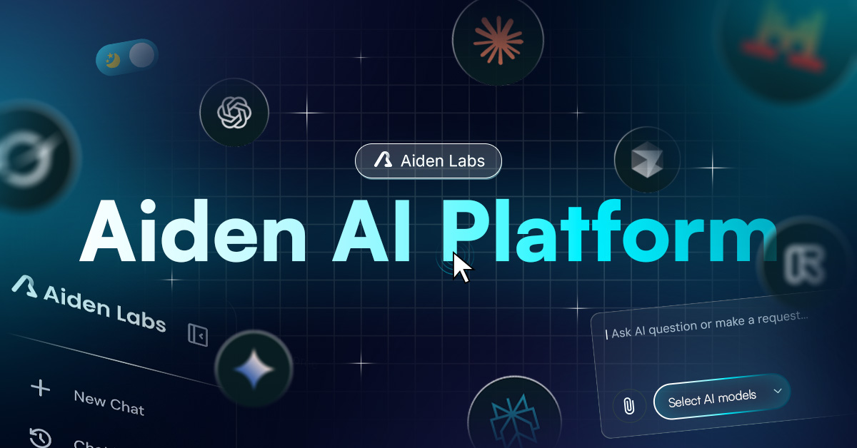 Aiden AI Platform – One Subscription for 500+ AI Tools